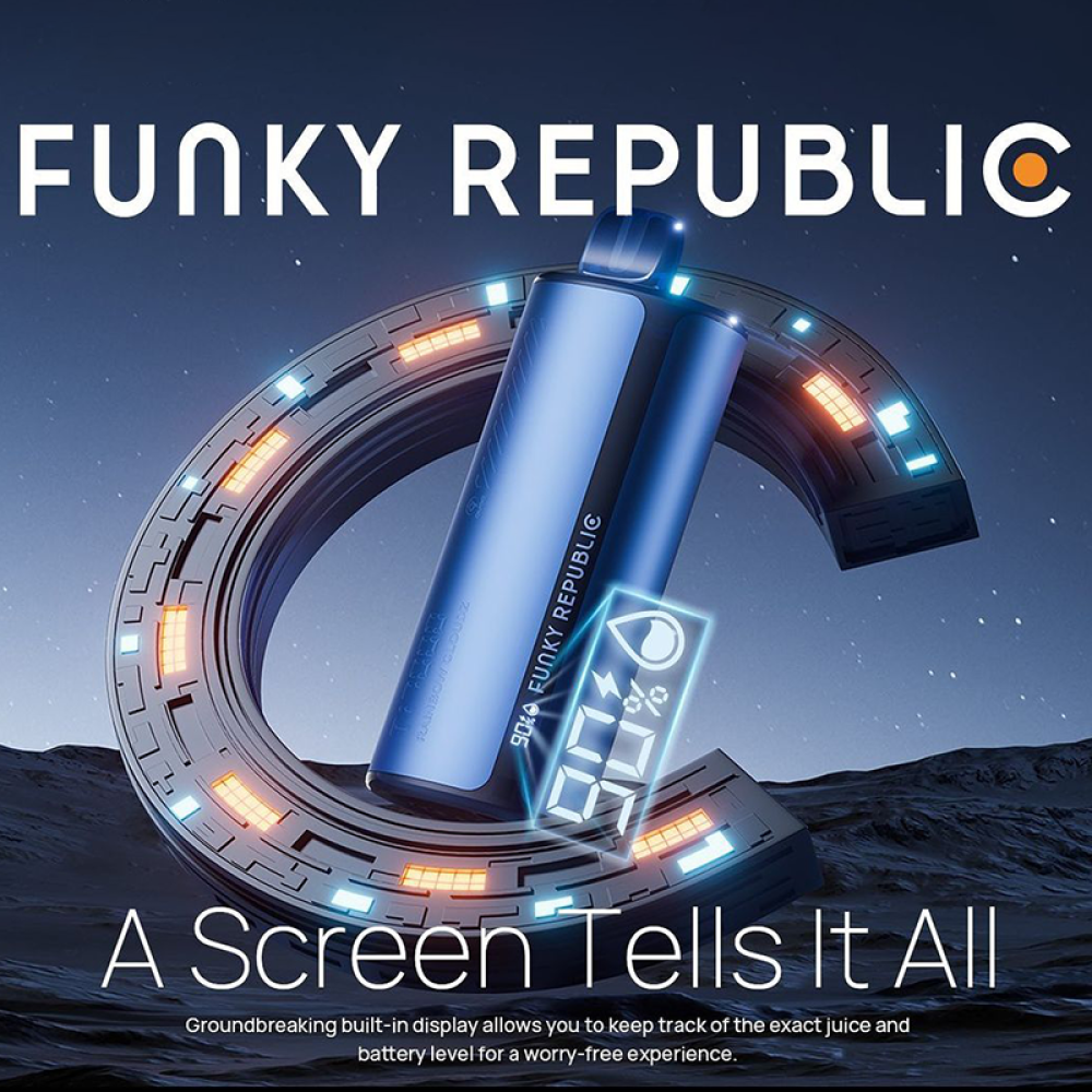 Funky Republic TI7000 Puffs Disposable Vape 5ct | Speed ...