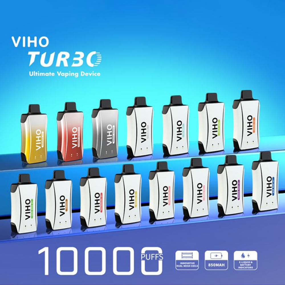 Viho Turbo 10000 Puffs Disposable Vape 5ct | Speed Wholesale