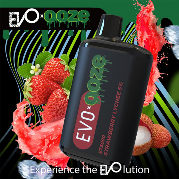 Evobar X Ooze 5000 Puffs Rechargeable Disposable Vape 10ct ...